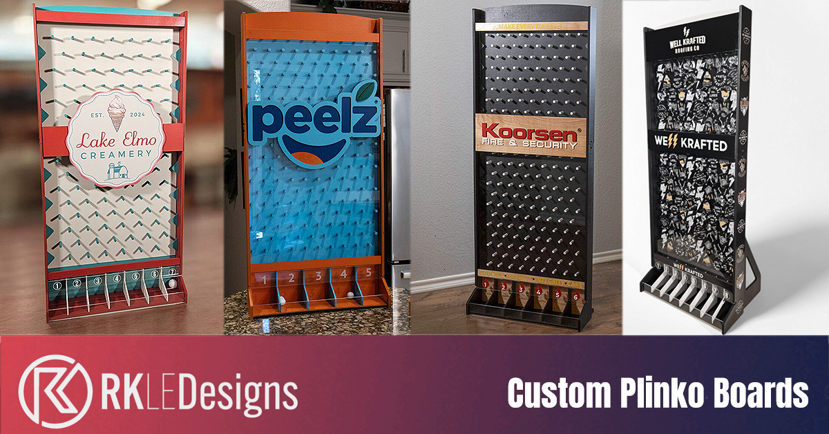 Custom Large Plinko with Changeable Prize Cards: Your Event, Your Prizes!